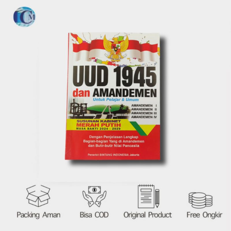 Jual Buku UUD 1945 Dan Amandemen Terbaru 2024 - 2029 | Shopee Indonesia