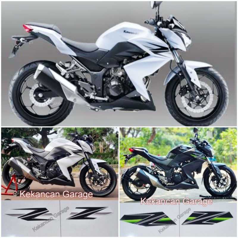 Jual Striping Kawasaki Z250 Tahun 2013 - 2014 (Ukuran 100% sama dengan ...