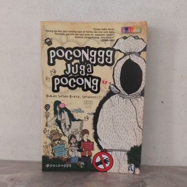 Jual Novel Original poconggg juga pocong Bukan Setan Biasa, Setannn ...