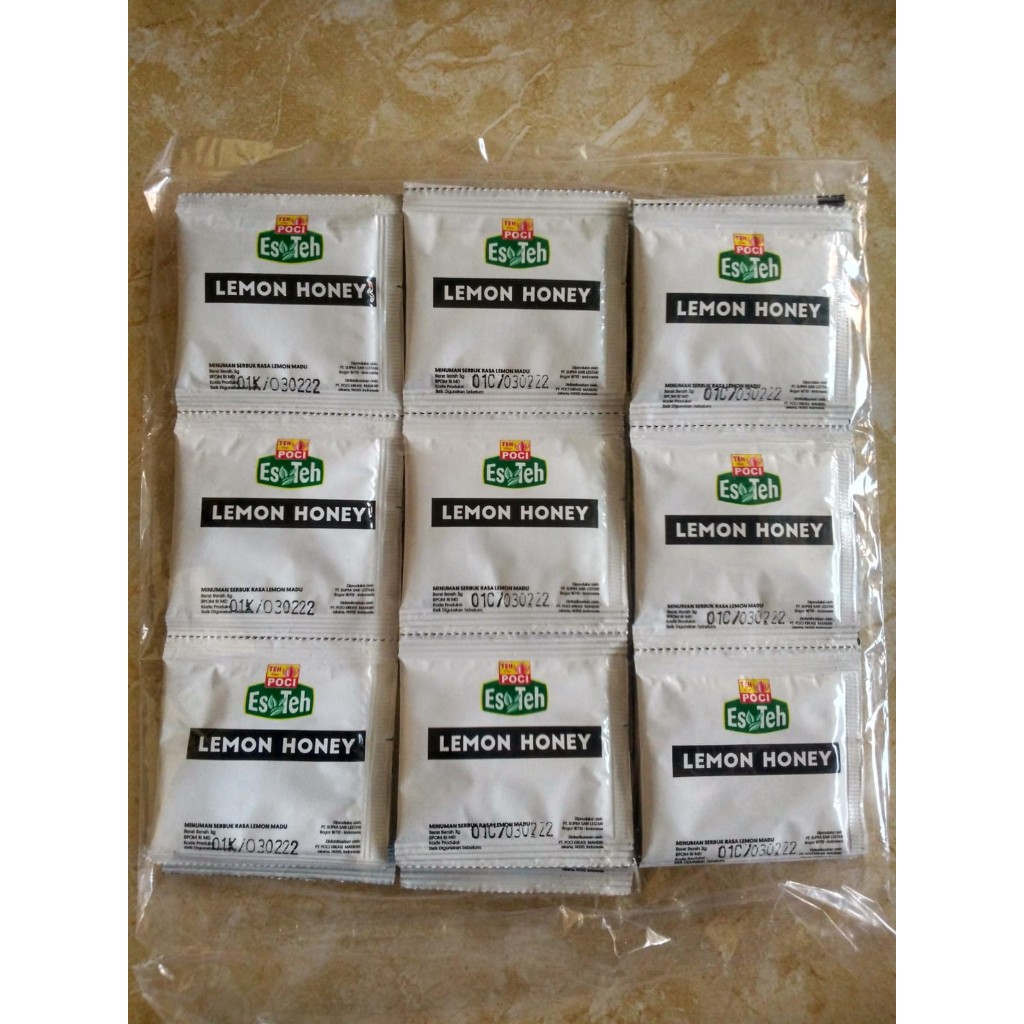 Jual serbuk rasa teh poci leci, lemon essence lychee, honey ASLI 100% ...
