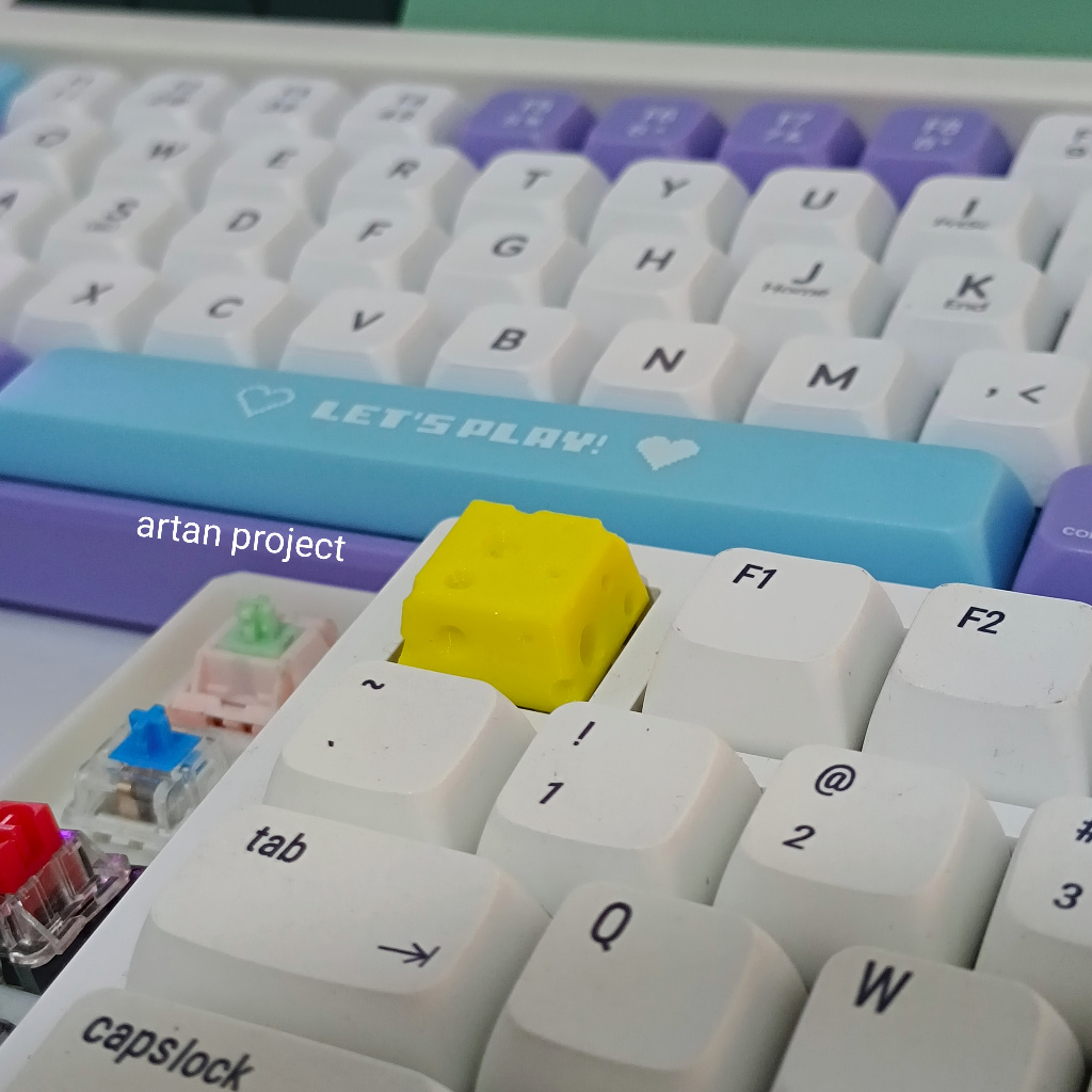 Jual esc cheese keycaps artisan | Shopee Indonesia