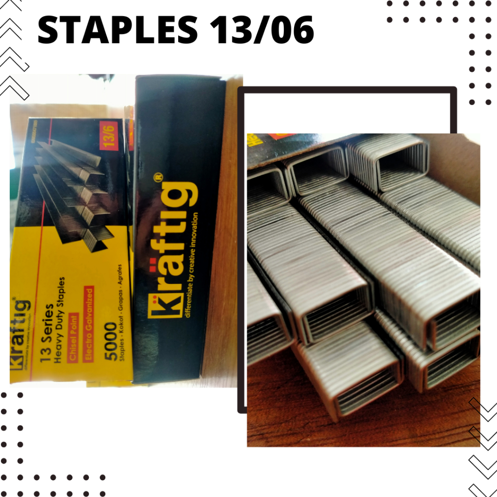 Jual ISI STAPLES UKURAN 13/06 OBAT STAPLER UKURAN 13/06 | Shopee Indonesia