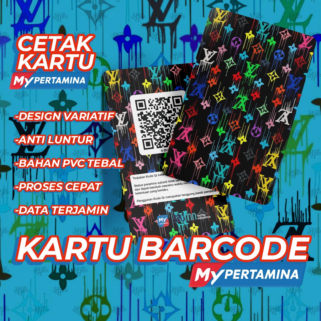 Jual KARTU BARCODE PERTAMINA MOBIL PVC ID CARD MYPERTAMINA BRAND SERIES | Shopee Indonesia