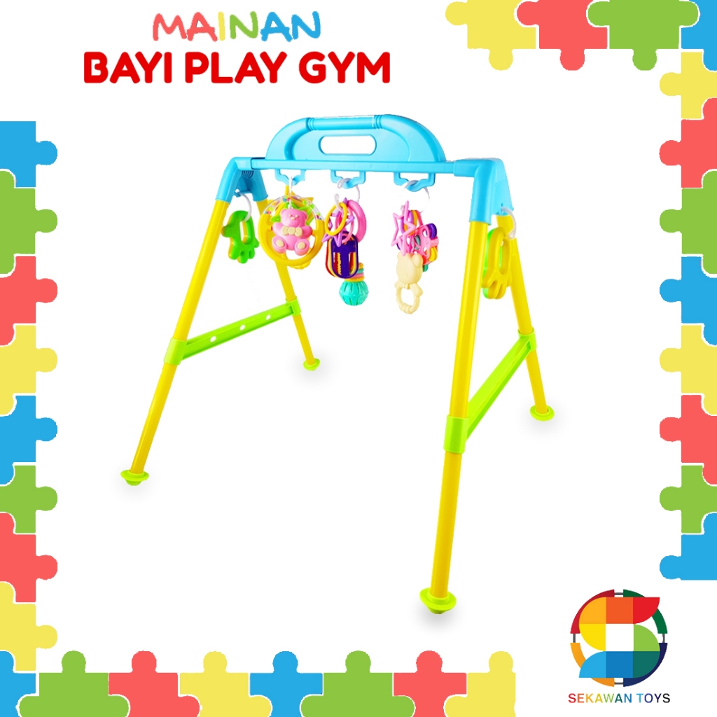 Jual Mainan Baby Musical PlayGym / Mainan Rattle Bayi Toys Play gym ...