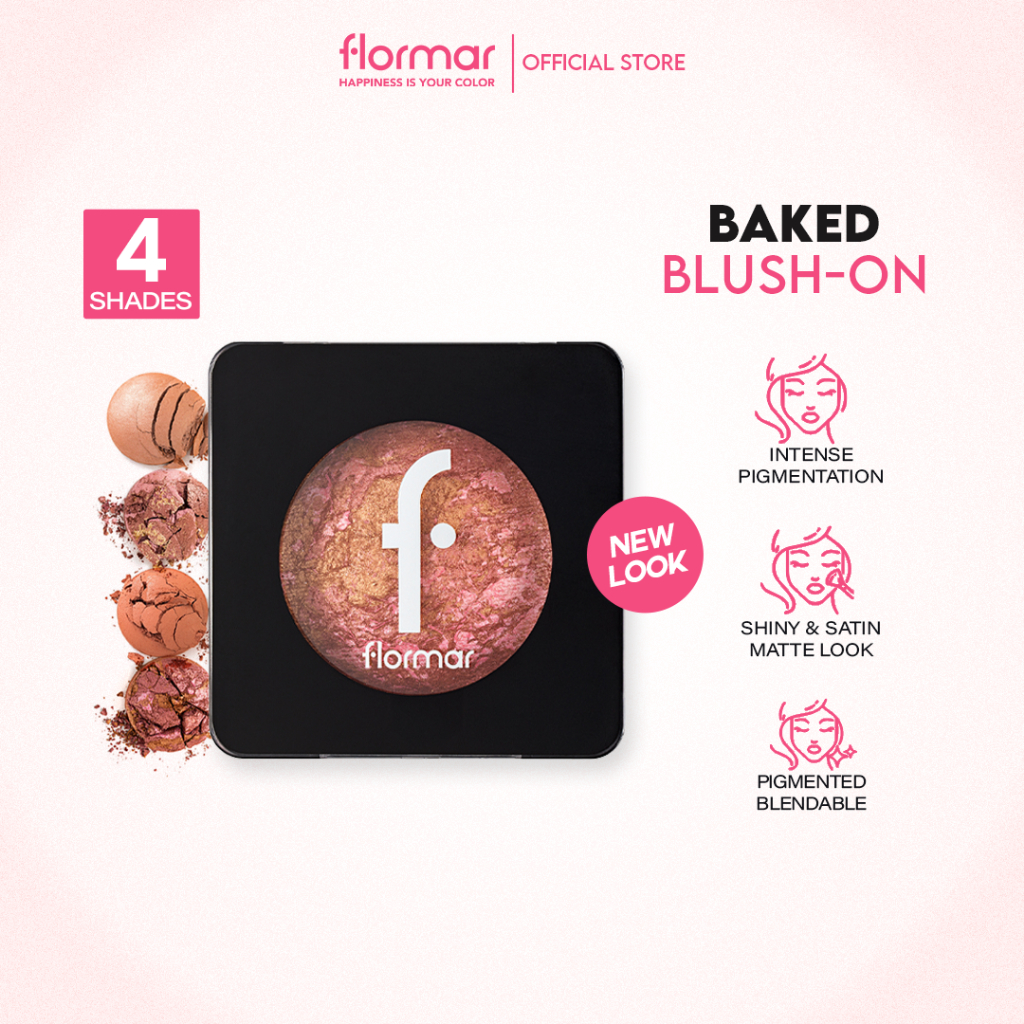 Jual Flormar Baked Blush-On | Shopee Indonesia