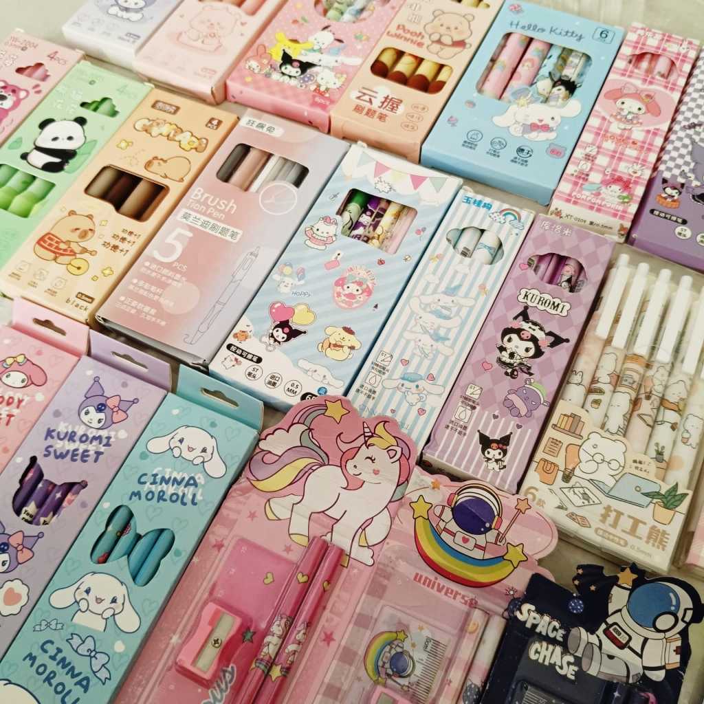 Jual PER BOX PULPEN KARAKTER LUCU/PENSIL KARAKTER SET/PULPEN KARAKTER ...