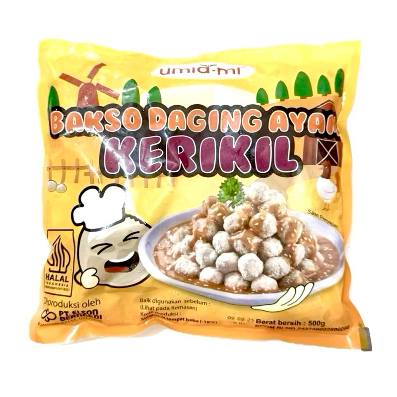 Jual Umiami Bakso Ayam Kerikil 500g | Shopee Indonesia