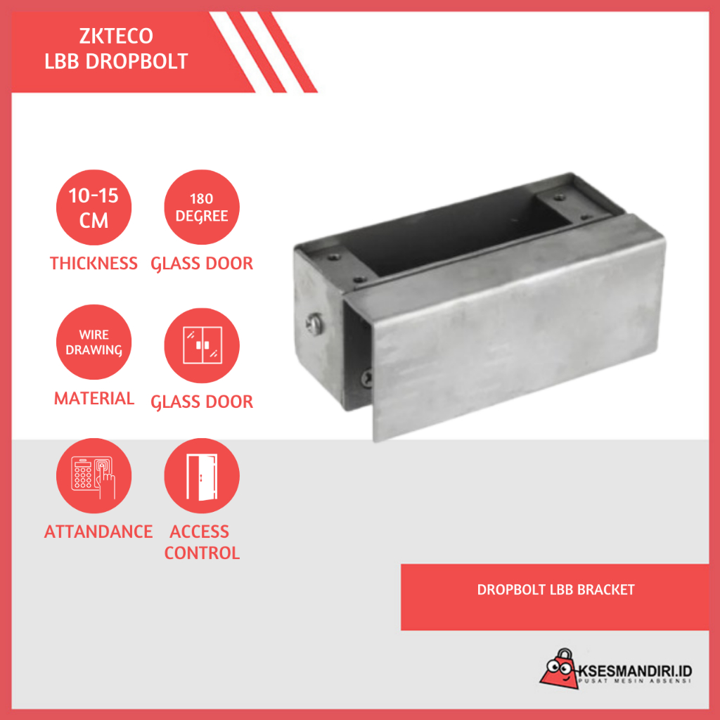 Jual ZKTeco LBB Drop Bolt Bracket | Shopee Indonesia