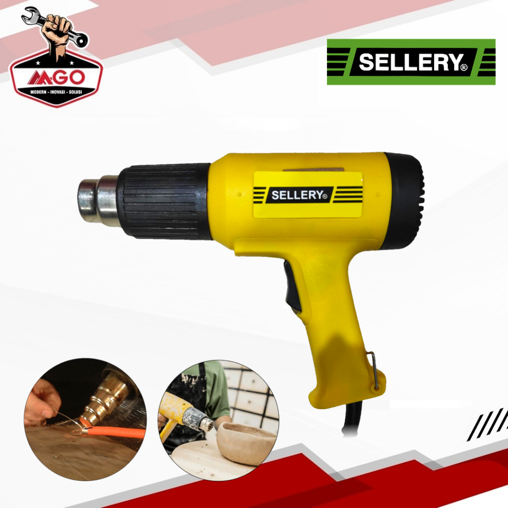 Jual Pistol Pemanas Plastik Heat Gun / Hot Air Gun SELLERY 07-470 ...
