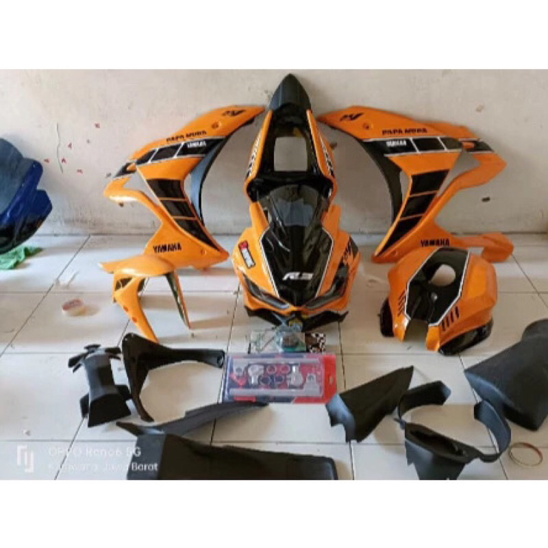 Jual Fullbodi fullset fairing modle r25 r3 pnp utk vixion byson karbu ...