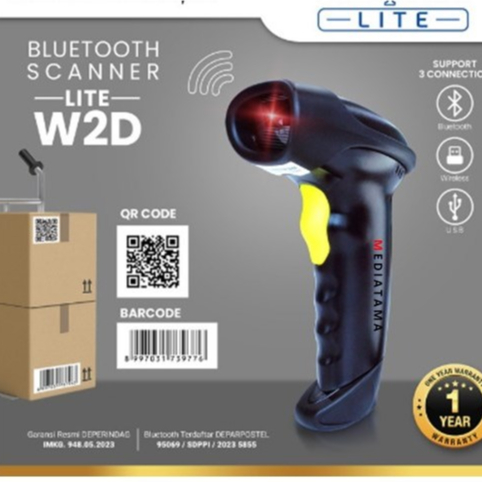 Jual Barcode Scanner Handy 2D Blueprint Lite W2D Auto Scan USB + BT ...
