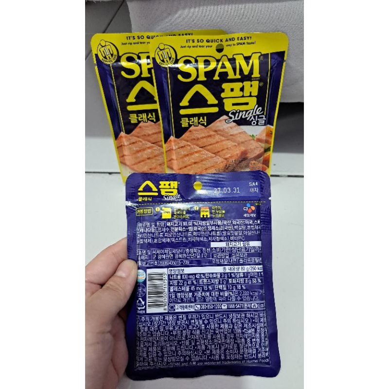 Jual SPAM ( NON HALAL ) original korea | Shopee Indonesia