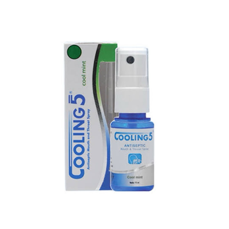 Jual Cooling 5 Spray obat sariawan dan sakit tenggorokan ED 2027 ...