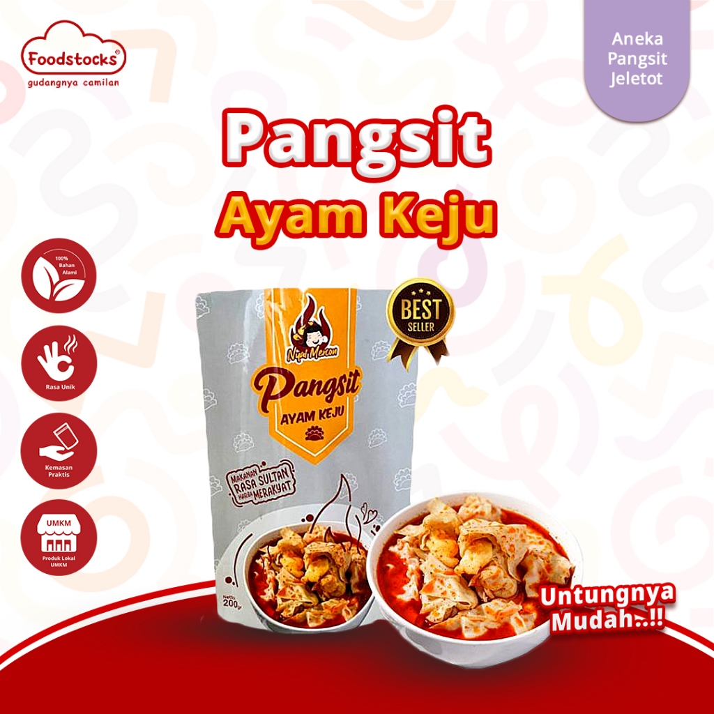 Jual Pangsit Ayam Keju Nyai Mercon | Shopee Indonesia