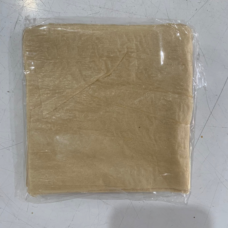 Jual Kulit Tahu Kembang Tahu isi 50 lembar Kulit Tahu Tawar Rak Sayur ...