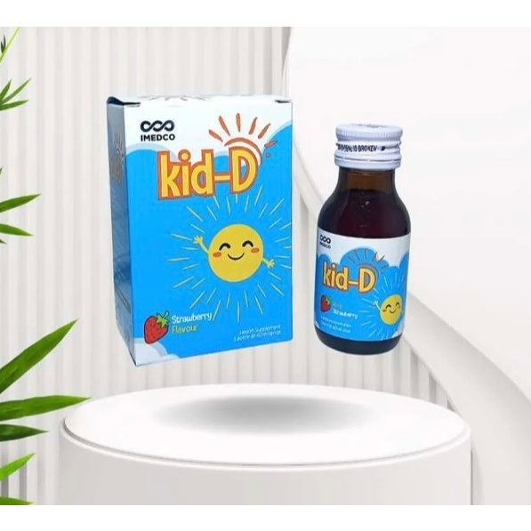 Jual KID-D SIRUP 60 ml RASA STRAWBERY | Shopee Indonesia