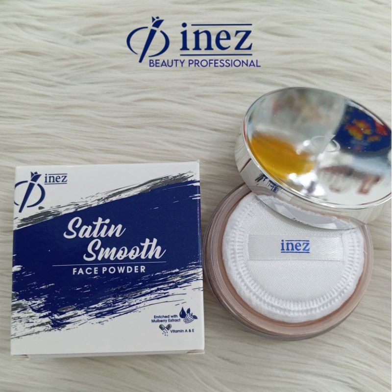 Jual INEZ Satin Smooth Face Powder - Bedak Tabur | Shopee Indonesia