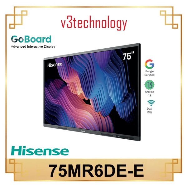 Jual HISENSE 75MR6DE-E 75" GoBoard - Advanced Interactive Display 75 ...