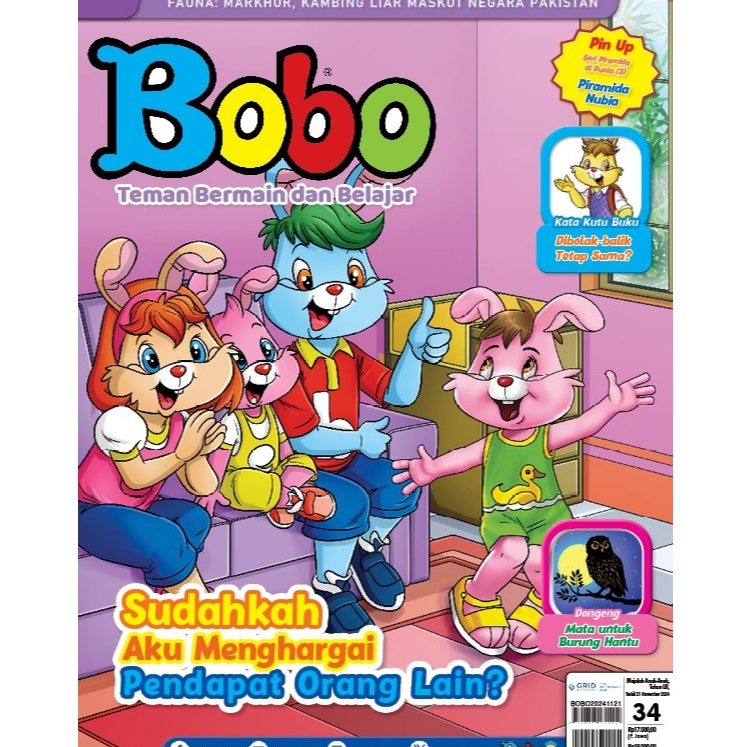 Jual Majalah Bobo edisi November 2024 - Bobo No.34 | Shopee Indonesia