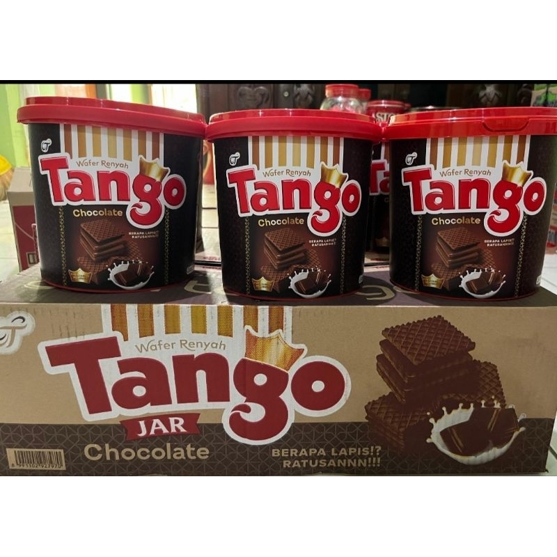 Jual WAFER TANGO / TANGGO JAR 1 DUS 6 JAR x 180 GR | Shopee Indonesia