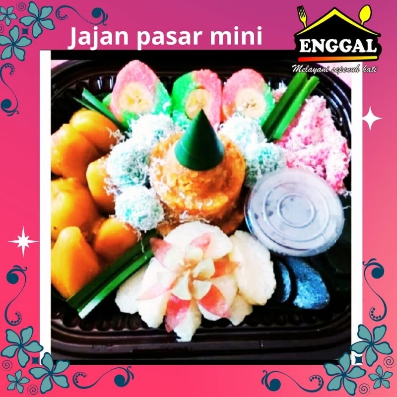Jual Tumpeng jajan pasar Mini/Makanan tradisional | Shopee Indonesia