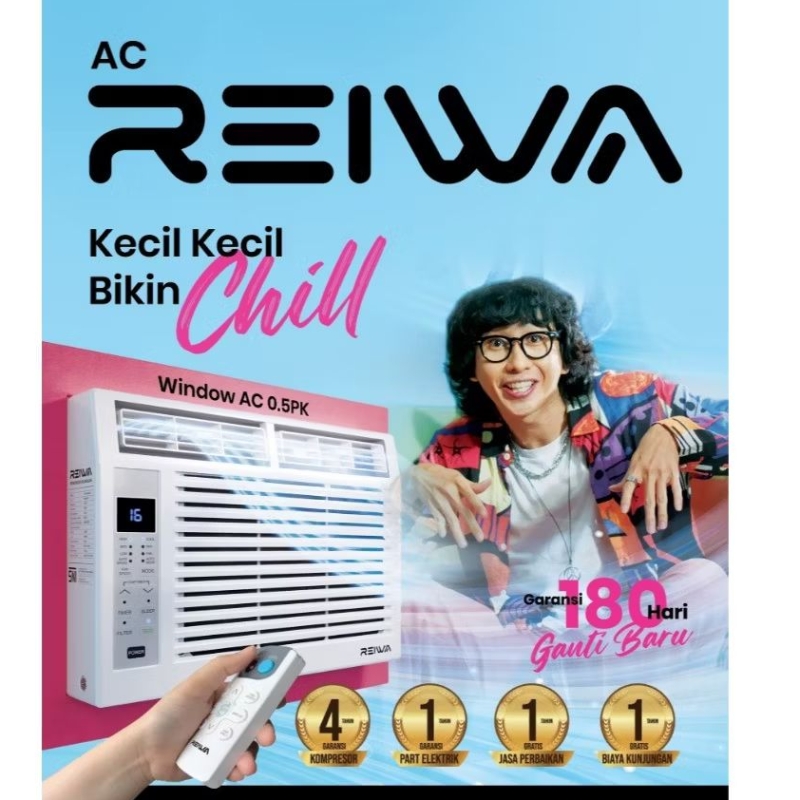 Jual AC REIWA AC Window Portable 1/2 PK / 1 PK CW-0501RA AC PORTABLE REIWA 1/2 PK / 1 PK [BEST ...