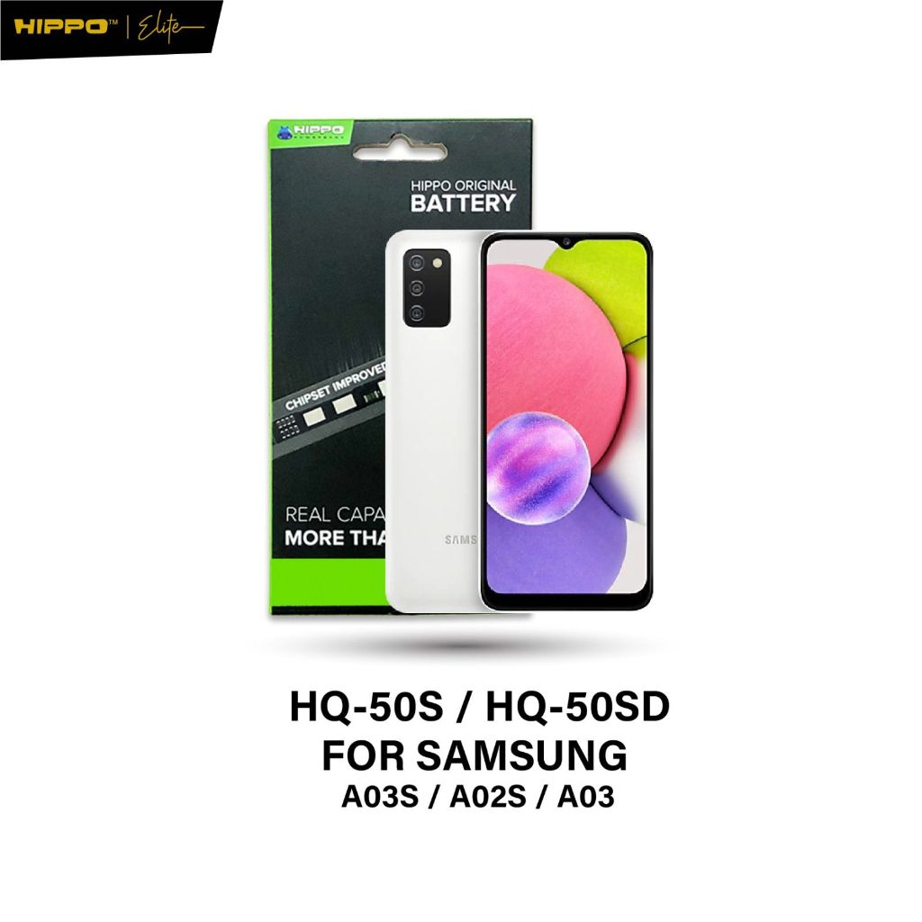 Jual Hippo Baterai Samsung HQ-50S / HQ-50SD A03S / A02S / A03 5000mAh ...