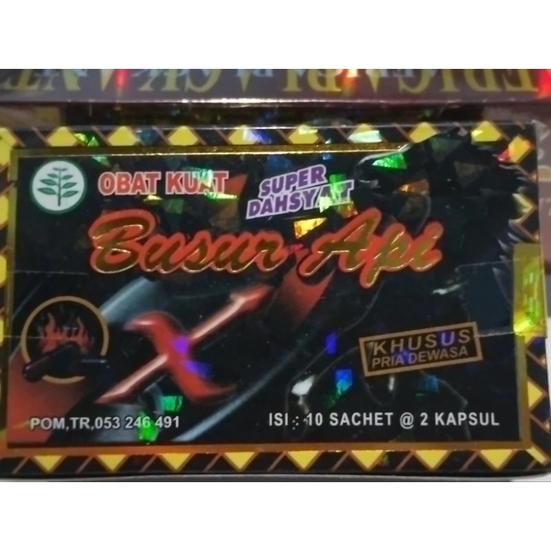 Jual Obat Kuat Busur Api Super Dahsyat Original | Shopee Indonesia