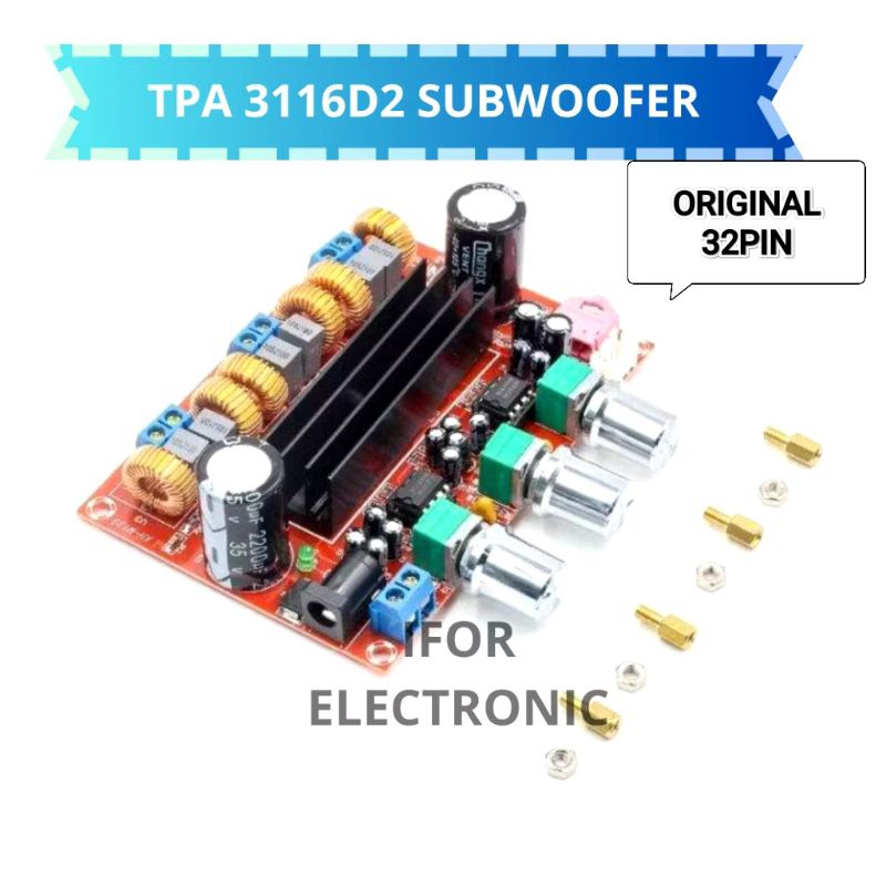 Jual AMPLIFIER TPA 3116 D2 ORIGINAL XH-M139 Digital Amplifier Class D ...