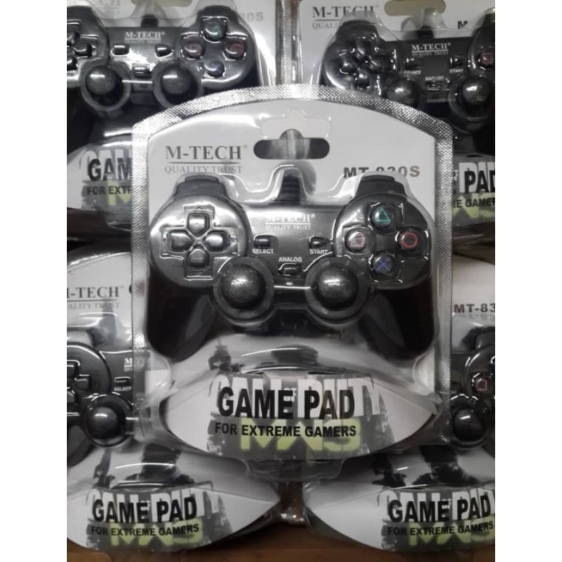 Jual GAMEPAD SINGLE USB M TECH / STICK LAPTOP / STIK PC / JOYSTICK ...