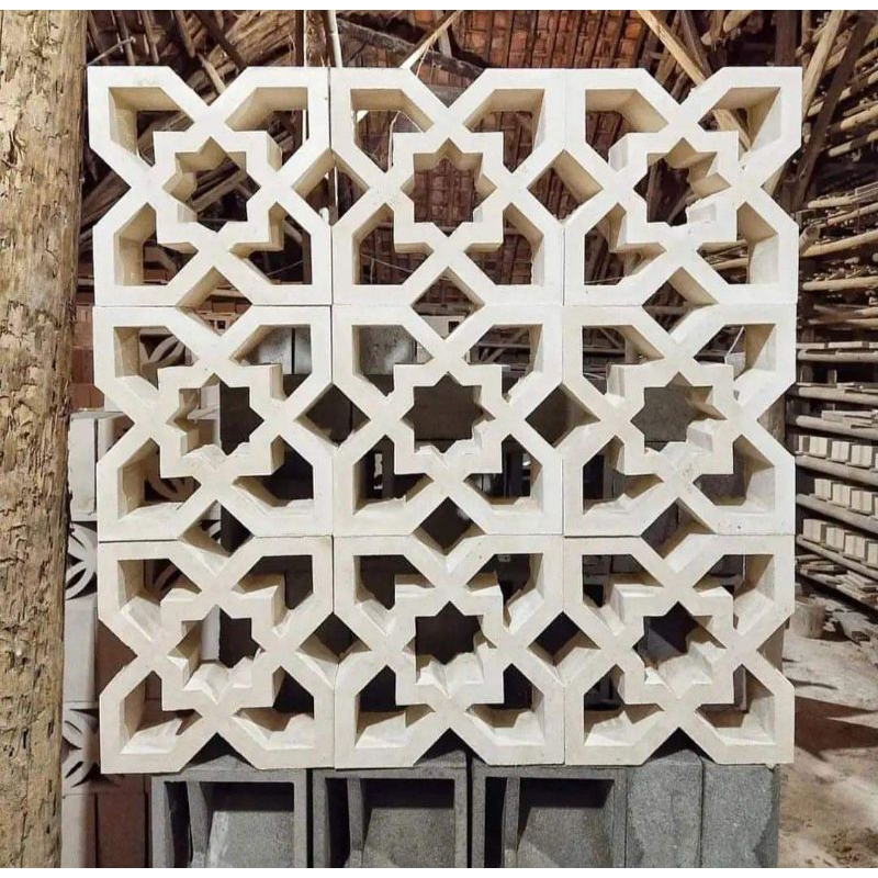 Jual roster bunga melati | roster beton | roster lubang angin | Shopee ...