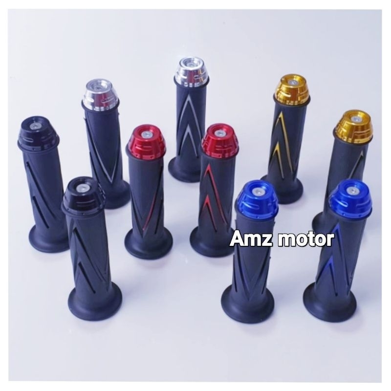 Jual HANDGRIP/HAND FAT PANAH JALU CNC MOTOR BEAT/MIO/VARIO/NMAX/AEROX ...