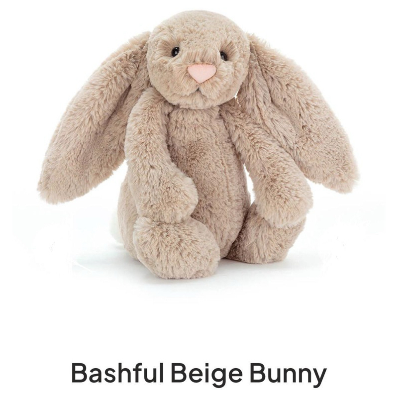 Jual Boneka JELLYCAT Bashful Bunny Rabbit cute Plush Toy Baby Soothing ...