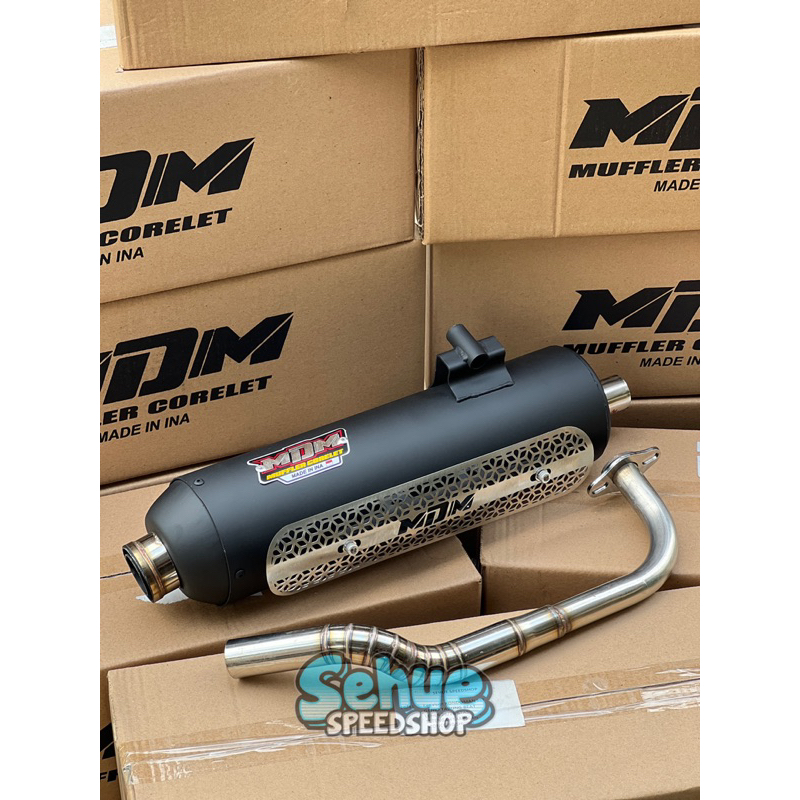 Jual Knalpot mdm type kondoman sarteng all matic honda | Shopee Indonesia