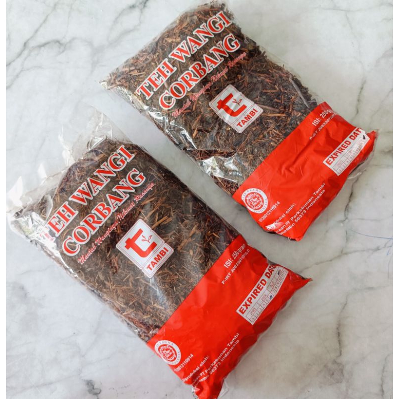 Jual TEH TAMBI CORBANG 250 GR TEH TAMBI ASLI WONOSOBO DIENG | Shopee ...