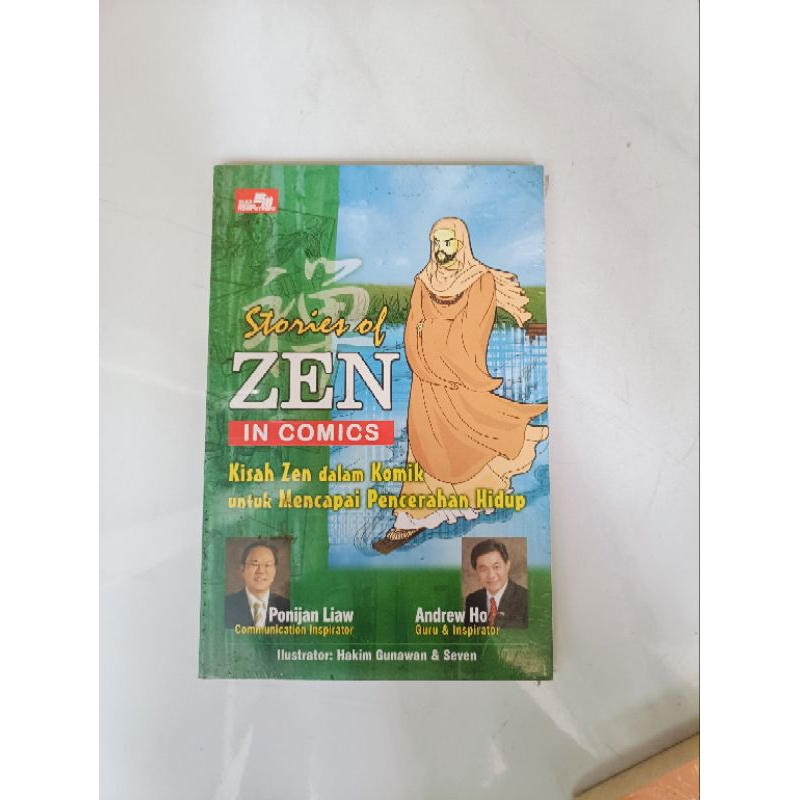 Jual Buku original kisah Zen dalam komik untuk mencapai pencerahan ...