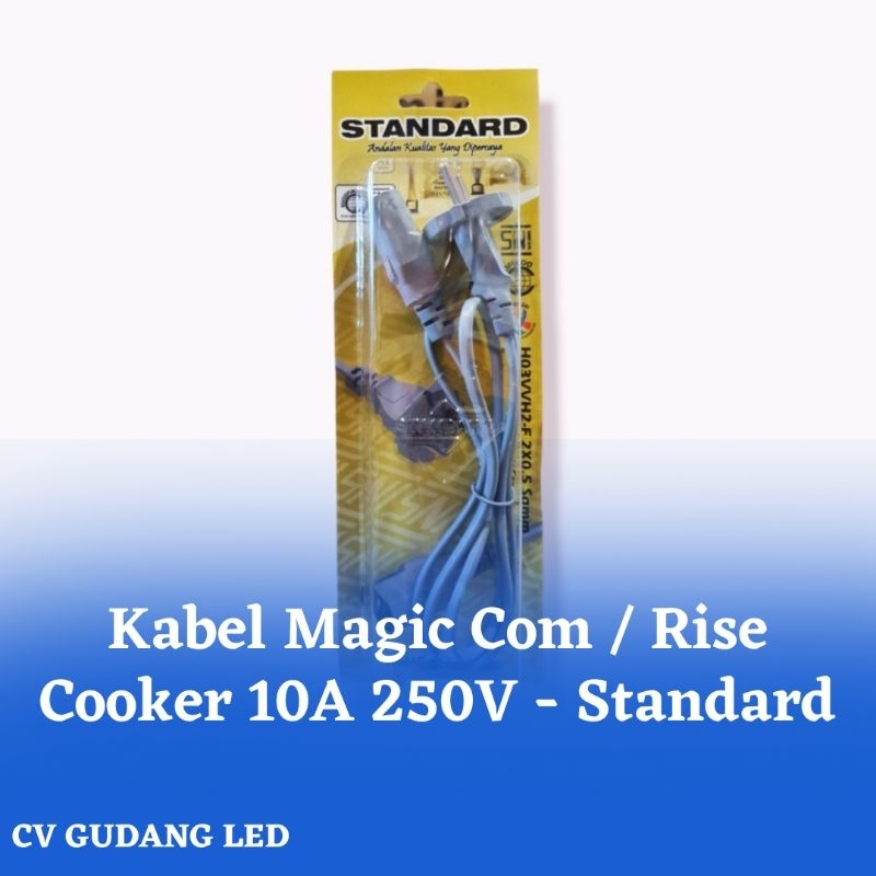 Jual Kabel Magic Com / Rice Cooker 10A 250V - Standard | Shopee Indonesia