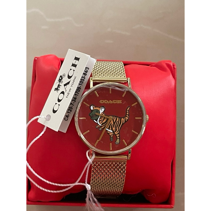 Jual Coach Dino Rexy Watch Gold | Shopee Indonesia