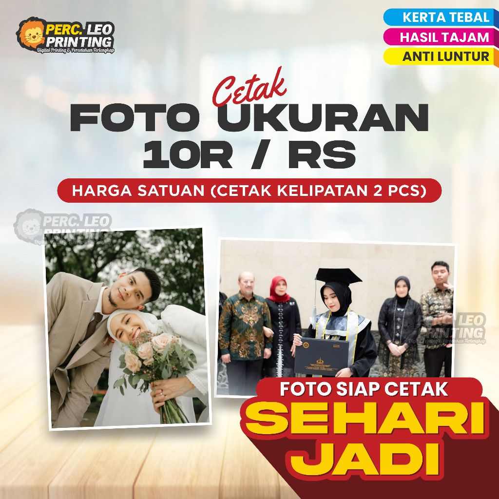 Jual Cetak Foto Ukuran 10R 10RS A4 Kertas Glory High Quality Print Full Colur Laserjet | Shopee ...