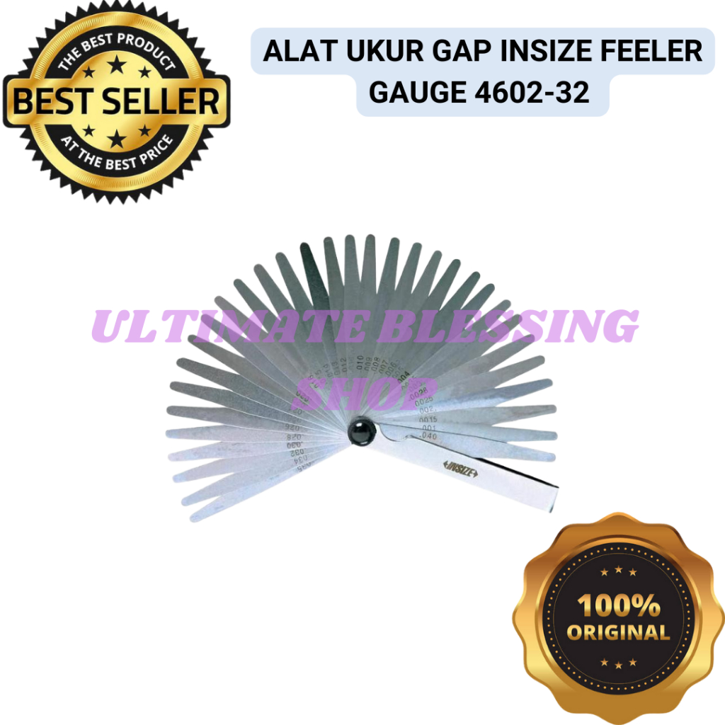 Jual Alat Ukur Gap INSIZE Feeler Gauge 4602-32 Original Berkualitas ...