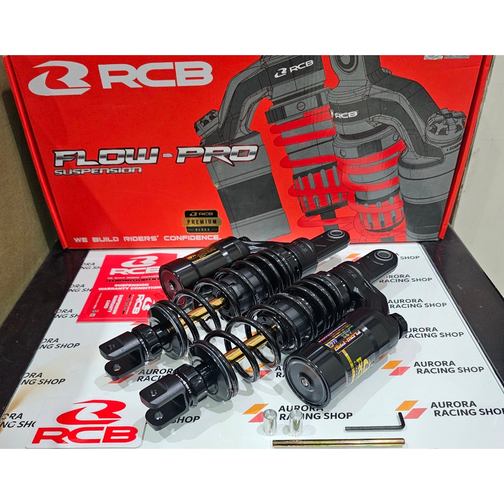 Jual SHOCKBREAKER RCB FLOW PRO 335 MM YAMAHA NMAX 155 - ORIGINAL RCB ...