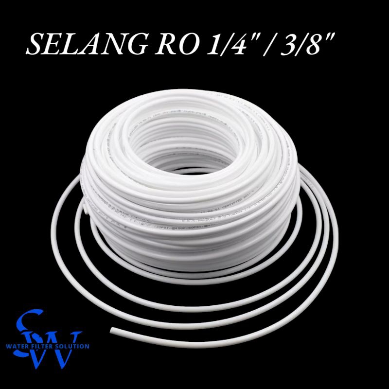 Jual SELANG RO UKURAN 1/4 INCH ATAU 3/8 INCH / SELANG REVERSE OSMOSIS 1 ...