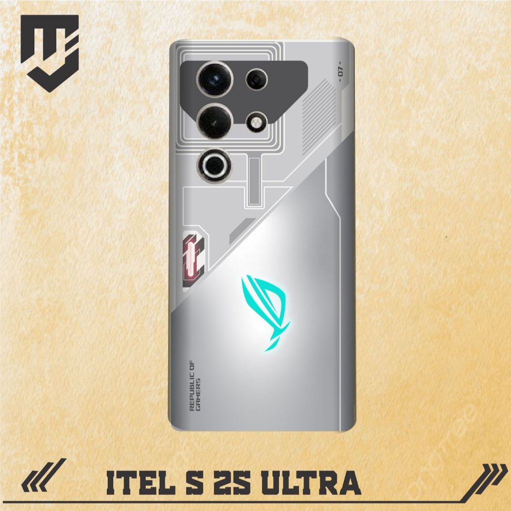 Jual SKIN HANDPHONE ITEL S25 ULTRA 2PCS ROG | Shopee Indonesia