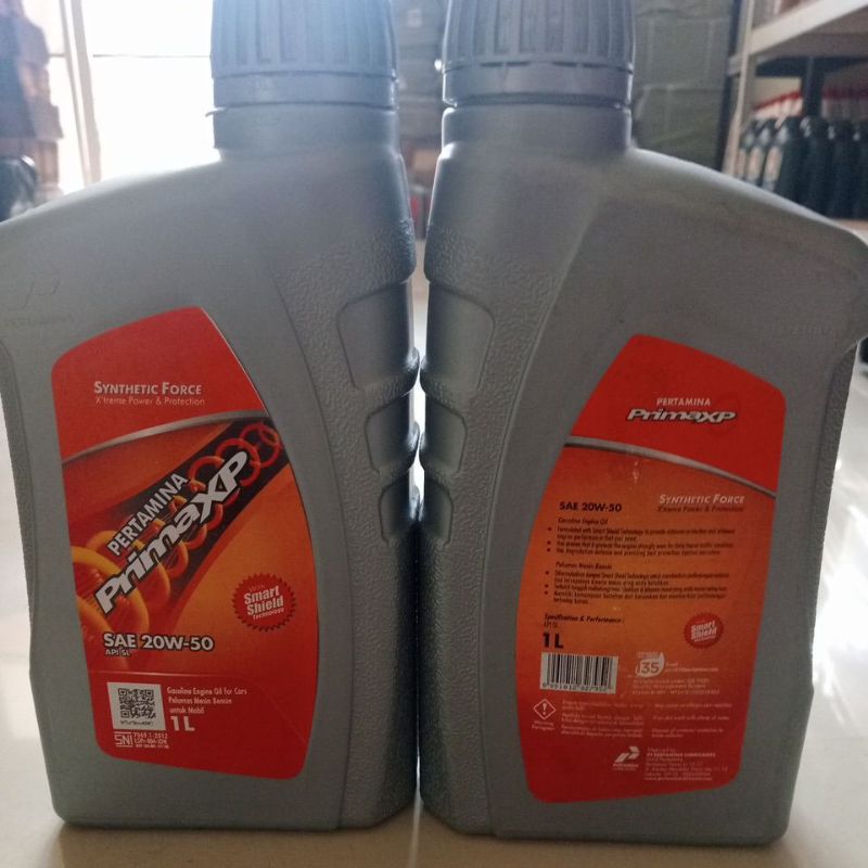 Jual oli mesin prima xp SAE 20w-50 1ltr | Shopee Indonesia