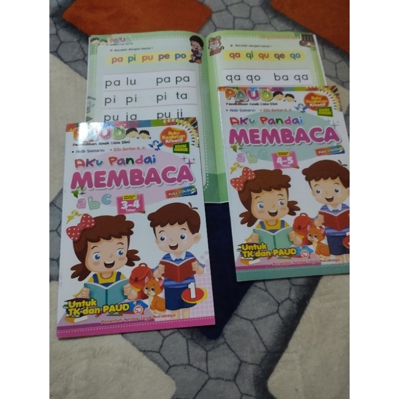 Jual BUKU PANDAI MEMBACA PAUD | Shopee Indonesia