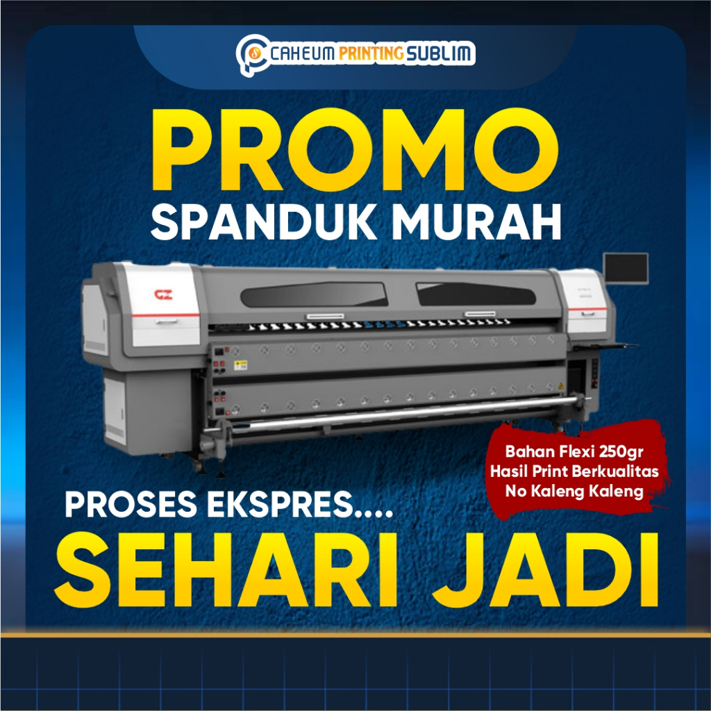 Jual Digital Printing Flexi Frontlite China 250gsm / SPANDUK / BALIGHO ...