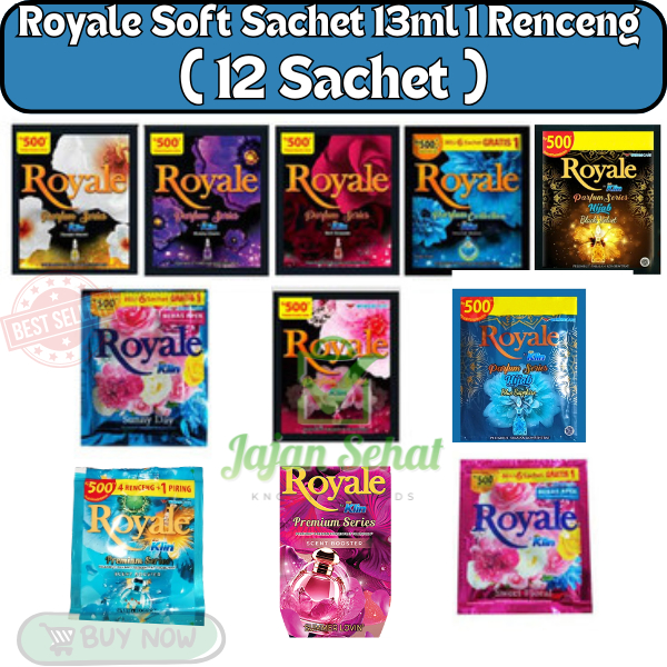 Jual Royale Soft Sachet 13ml 1 Renceng ( 12 Sachet ) | Shopee Indonesia