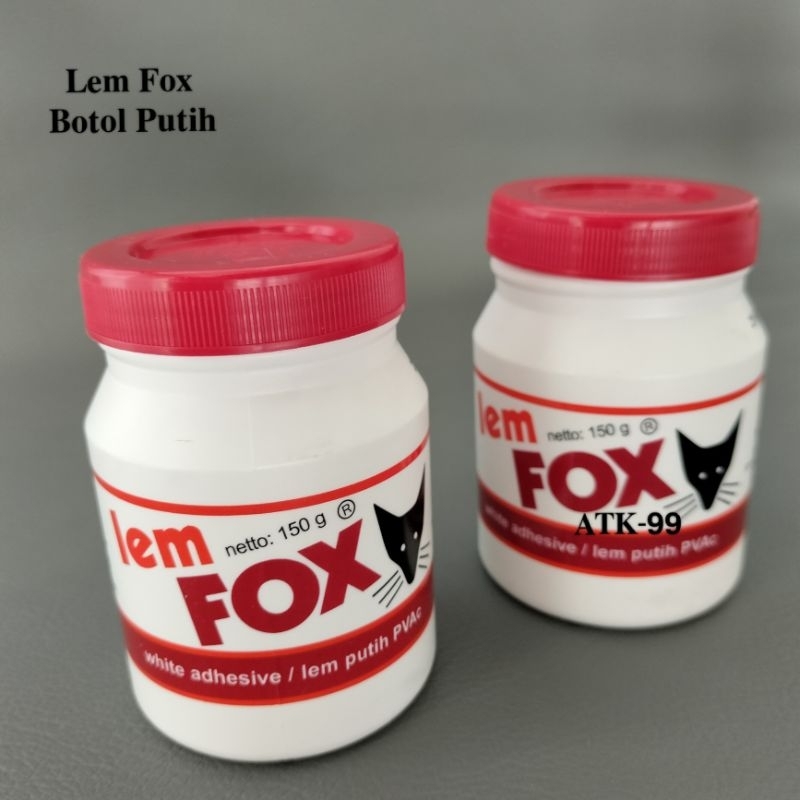 Jual Lem Fox Botol Putih Netto 150 Gram / Lem Kayu | Shopee Indonesia