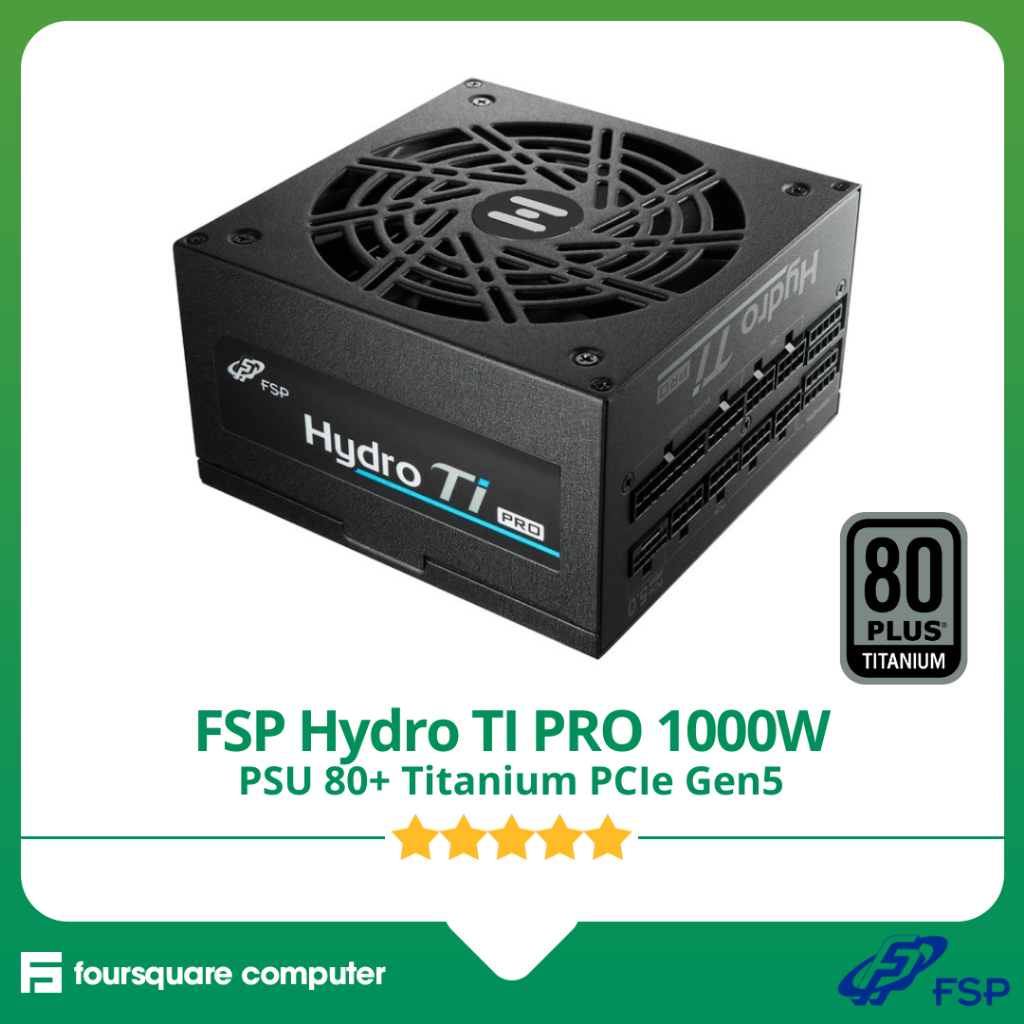 Jual PSU FSP Hydro TI Pro 1000w 80+ Titanium Full Modular | Power ...