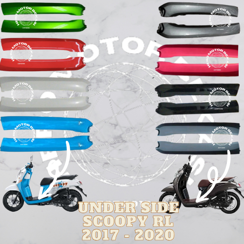 Jual cover dek bawah samping kanan kiri SCOOPY ESP DONAT under side ...